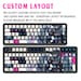 Zeri - the Spark of Zaun LOL Series Keycap Set, 112 Keys PBT for Mechanical Keyboard OEM Profile ...