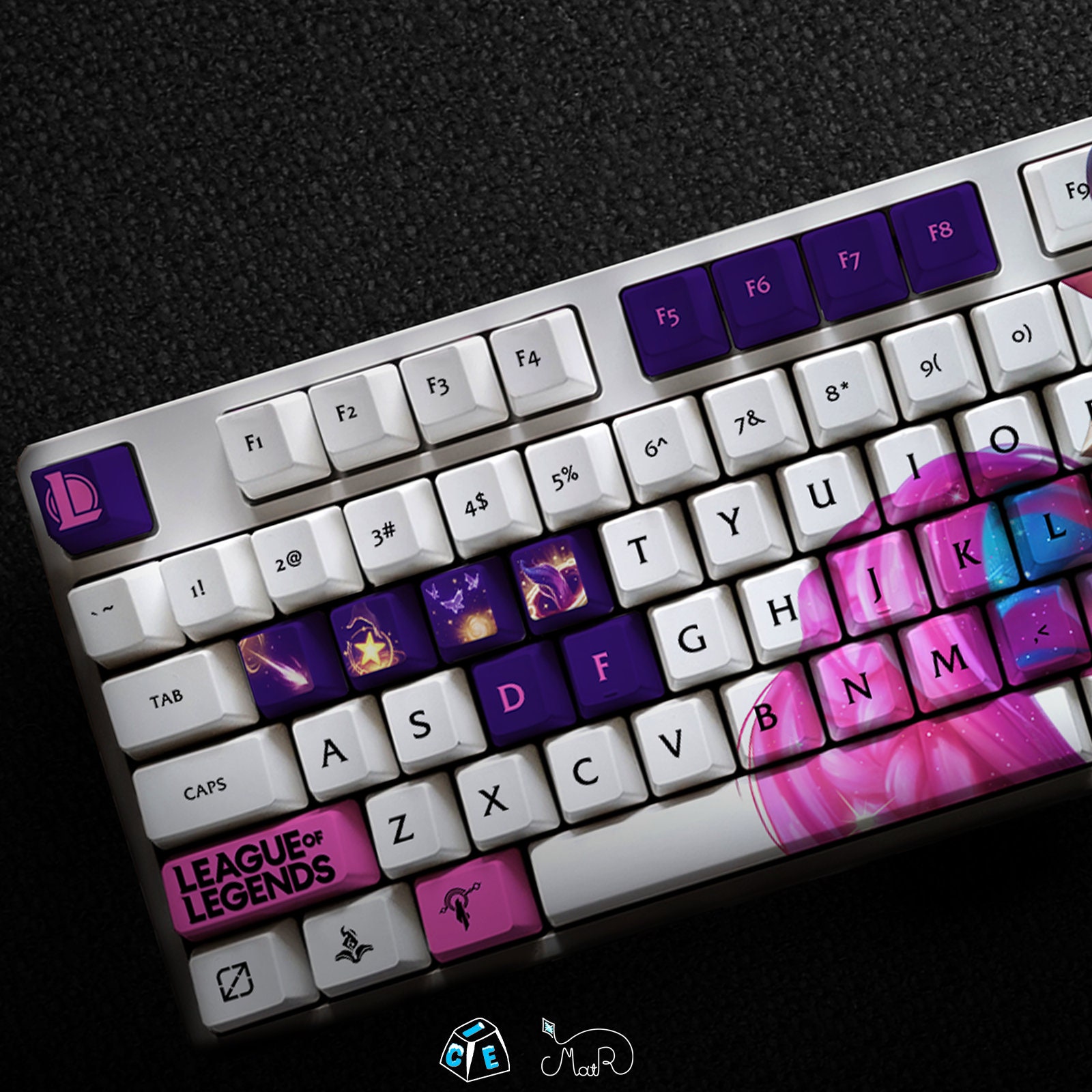 Zoe the Aspect of Twilight LOL Series Keycap Set 112 Keys - Etsy