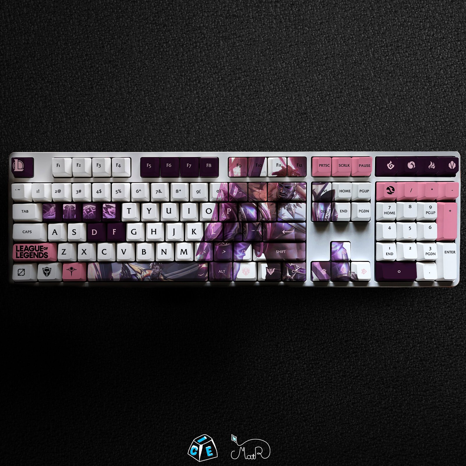 K'sante the Pride of Nazumah LOL Series Keycap Set 112 - Etsy