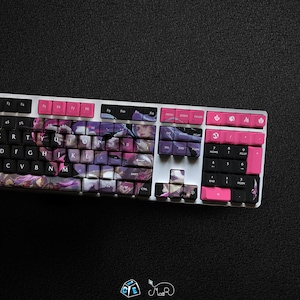 Katarina - the Sinister Blade LOL Series Keycap Set, 127 Keys PBT for ...