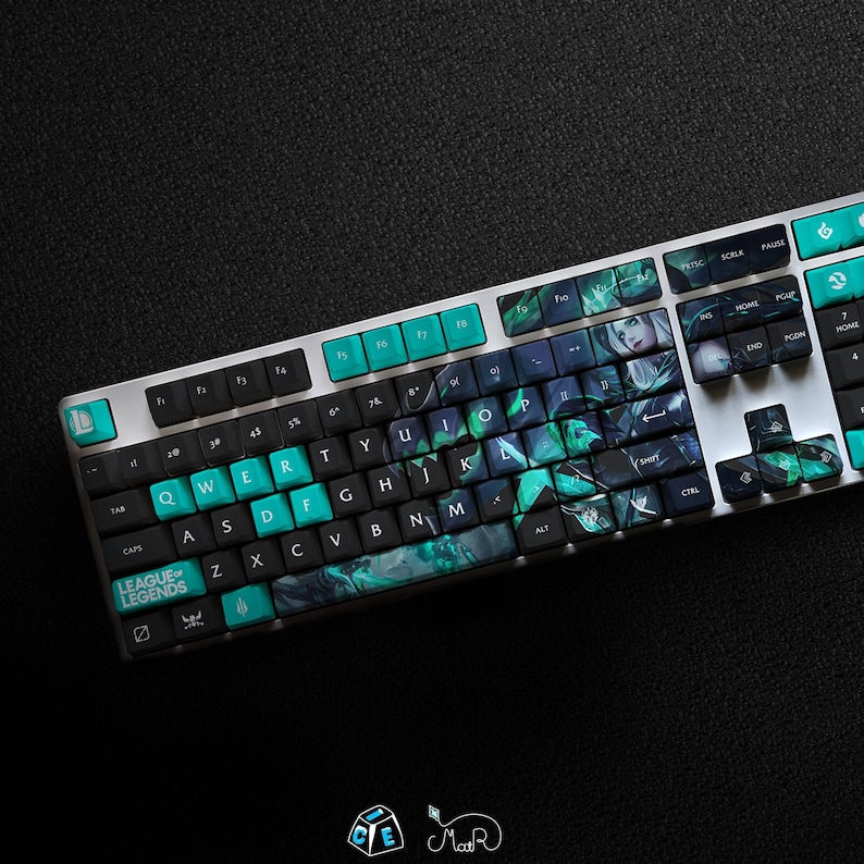 Shyvana the Half-dragon LOL Series Keycap Set 112 Keys PBT - Etsy