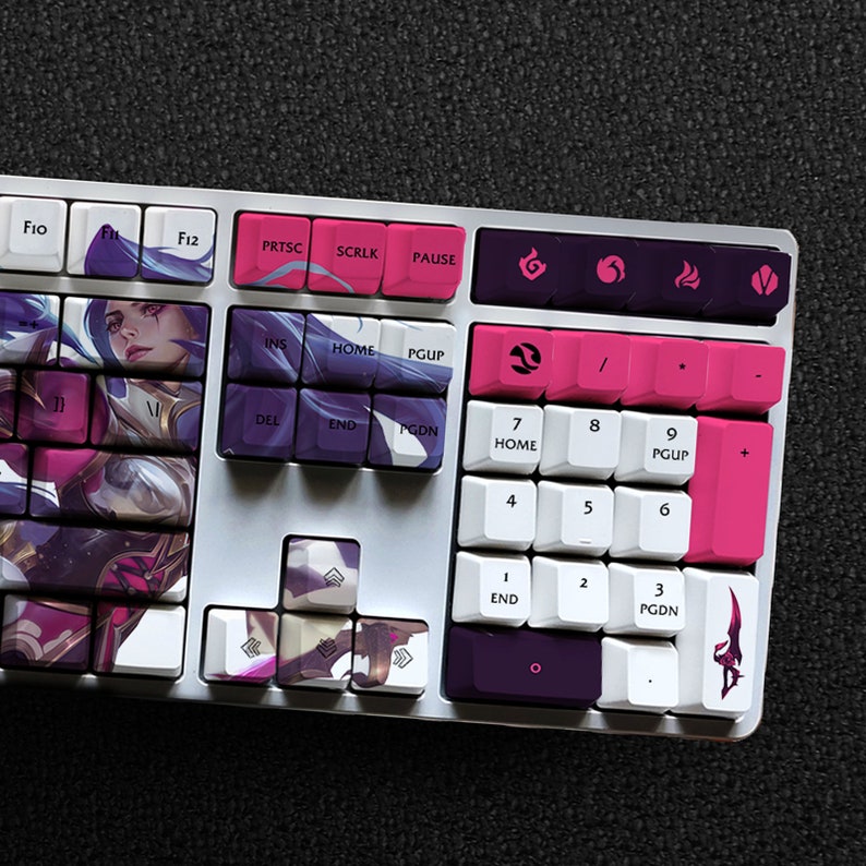 Katarina the Sinister Blade LOL Series Keycap Set PBT for - Etsy