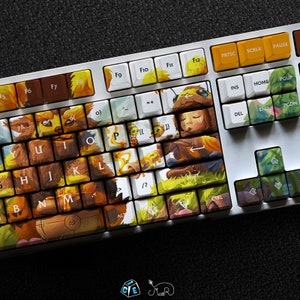 Nunu & Willump - the Boy and His Yeti Series Keycap Set, 112 Keys PBT ...