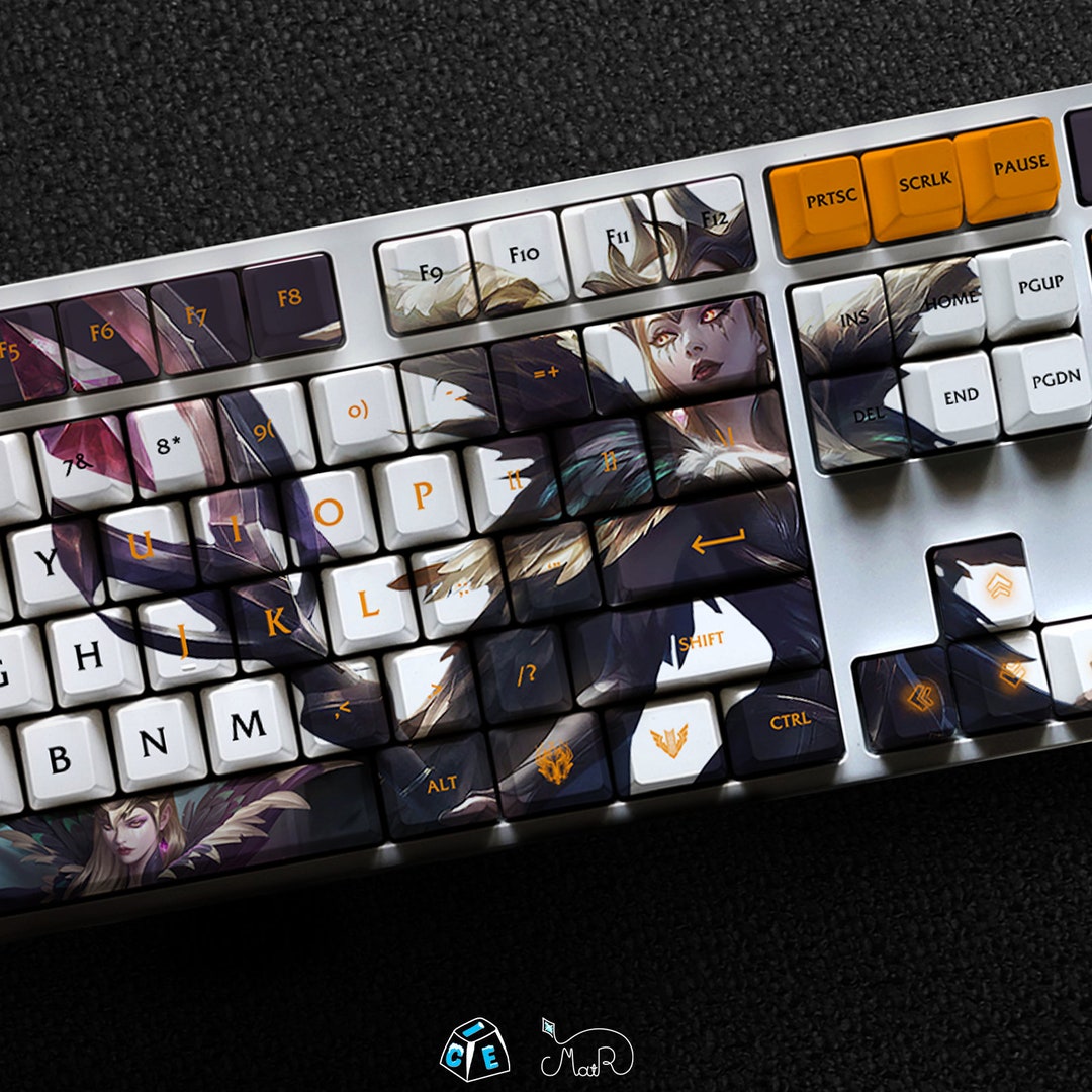 Leblanc - the Deceiver LOL Series Keycap Set, 112 Keys PBT for ...