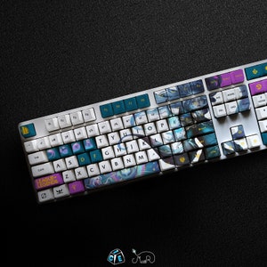 Diana - Scorn of the Moon LOL Series Keycap Set, 127 Keys PBT for ...