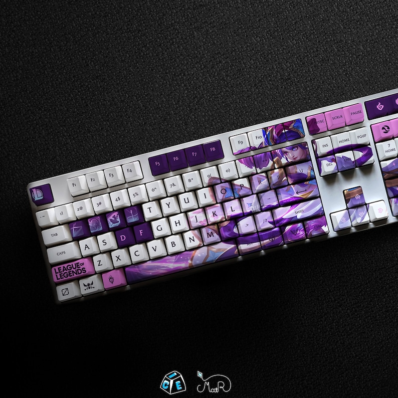 Gwen the Hallowed Seamstress LOL Series Keycap Set 112 Keys - Etsy