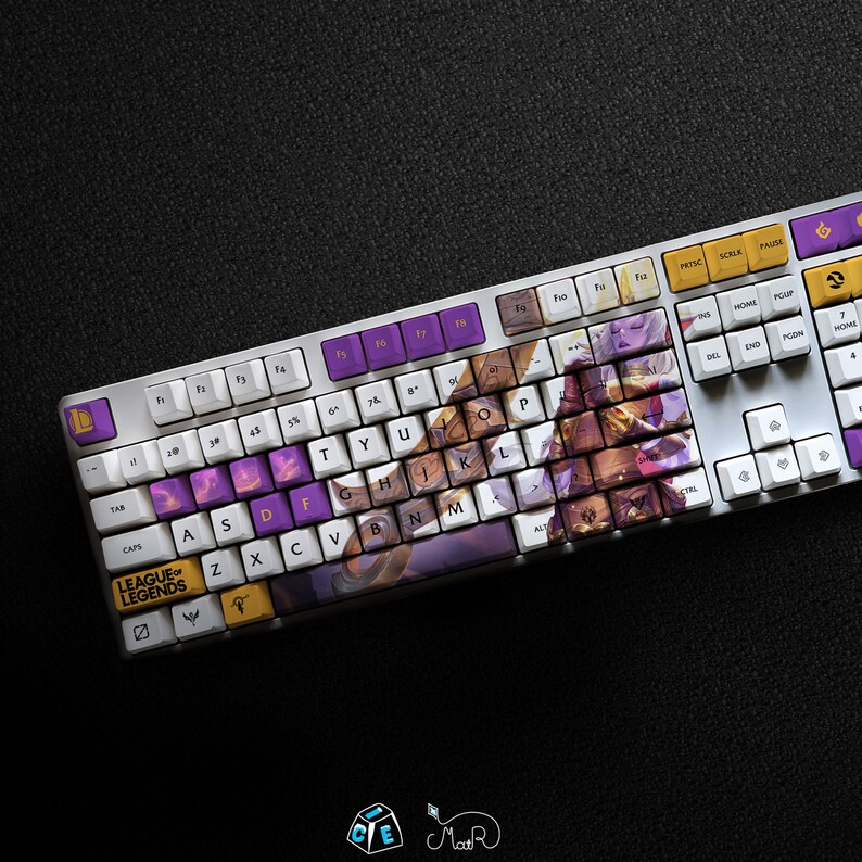 Soraka the Starchild LOL Series Keycap Set 112 Keys PBT for - Etsy