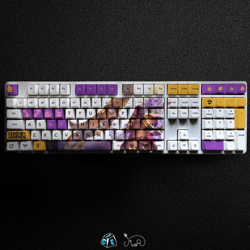 Soraka the Starchild LOL Series Keycap Set 112 Keys PBT for - Etsy