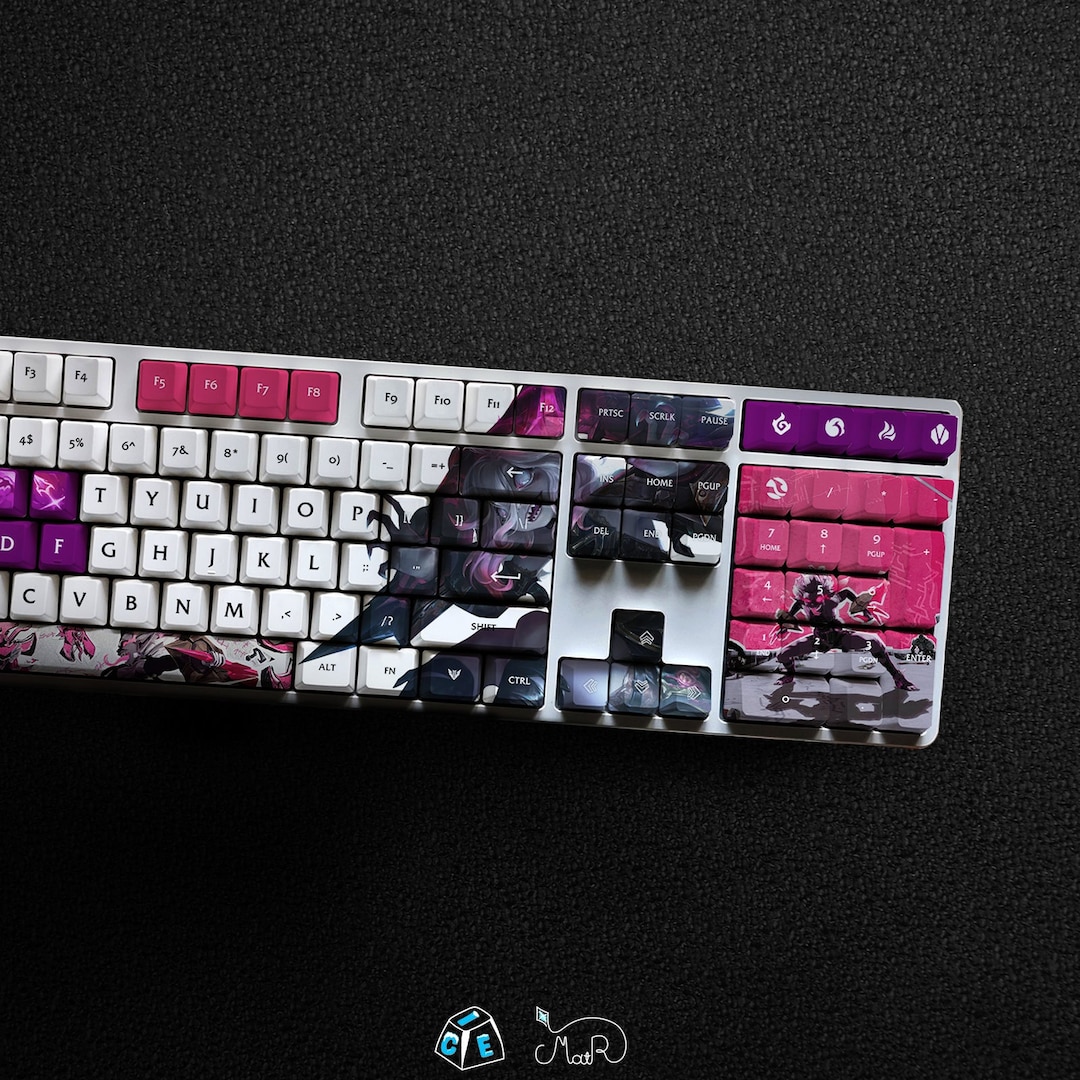 Briar - the Restrained Hunger LOL Series Keycap Set, 127 Keys PBT for ...