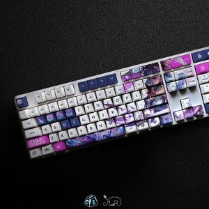 Evelynn - Agony's Embrace LOL Series Keycap Set, 127 Keys PBT for Mechanical Keyboard OEM ...