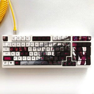 Darius - the Hand of Noxus Lol Series Keycap Set, 127 Keys PBT for Mechanical Keyboard OEM ...