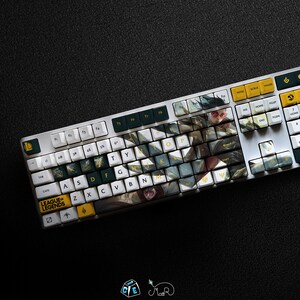 Vayne - the Night Hunter LOL Series Keycap Set, 127 Keys PBT for ...