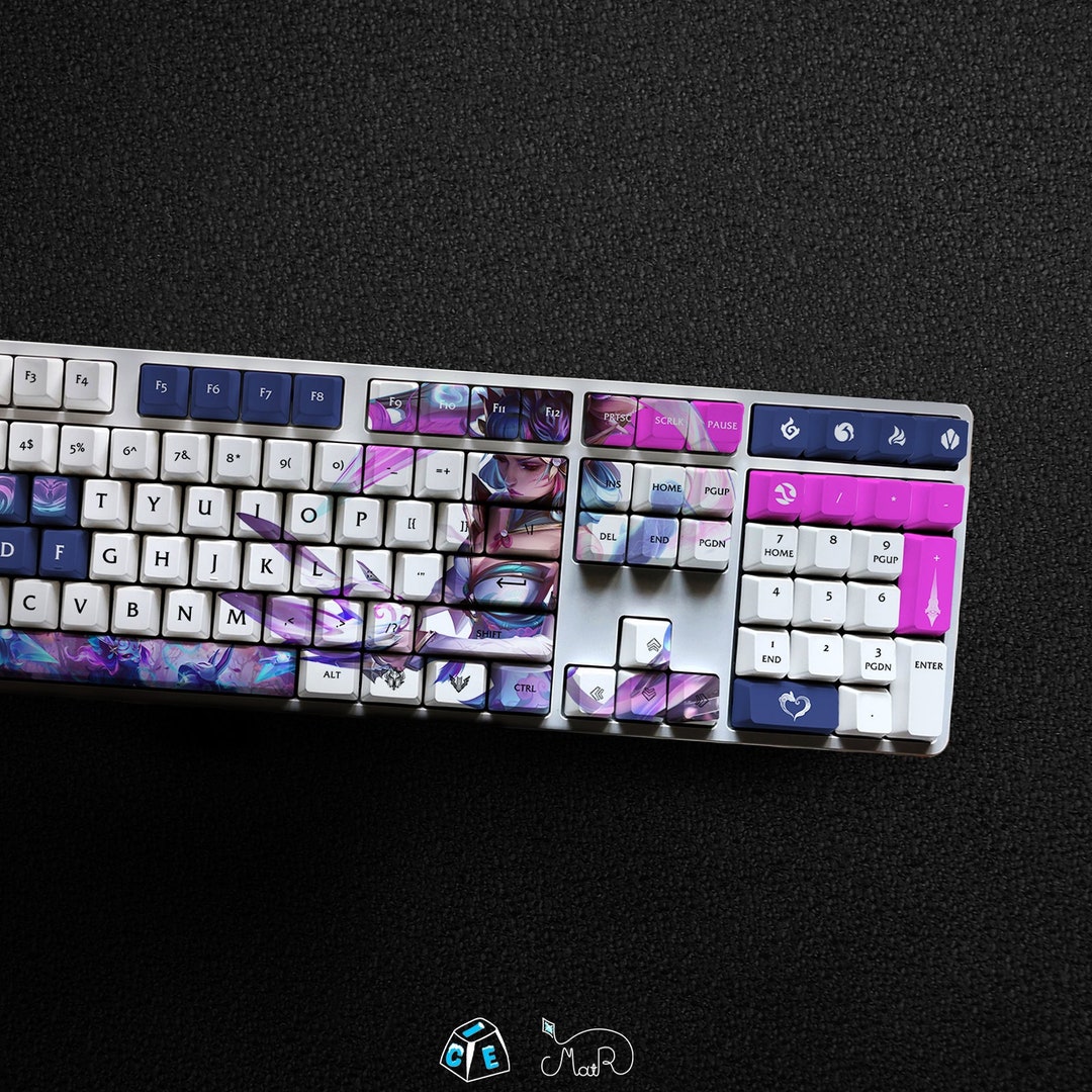 Evelynn - Agony's Embrace LOL Series Keycap Set, 127 Keys PBT for ...