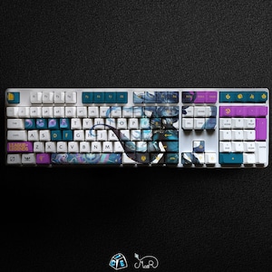 Diana - Scorn of the Moon LOL Series Keycap Set, 127 Keys PBT for ...