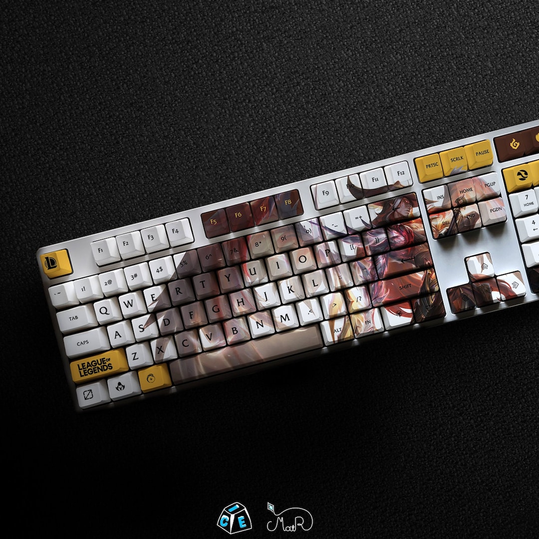 Yone - the Redeemer Lol Series Keycap Set, 127 Keys PBT for Mechanical ...