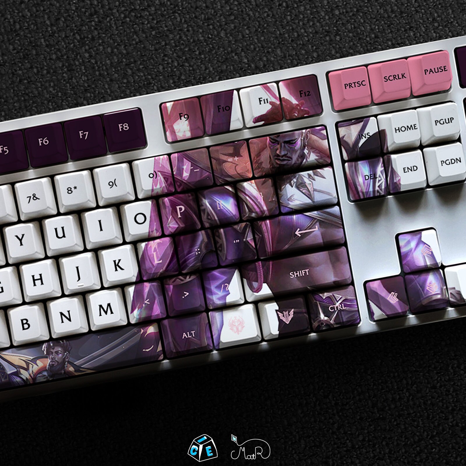K'sante - the Pride of Nazumah LOL Series Keycap Set, 112 Keys PBT for ...
