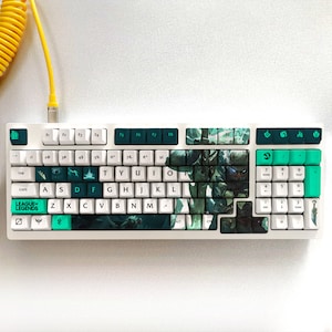 Pyke - the Bloodharbor Ripper Lol Series Keycap Set, 127 Keys PBT for ...
