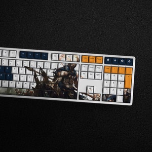 Pantheon - the Unbreakable Spear Keycap Set, 140 Keys PBT for ...