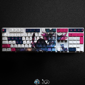 Shaco - the Demon Jester LOL Series Keycap Set, 127 Keys PBT for ...