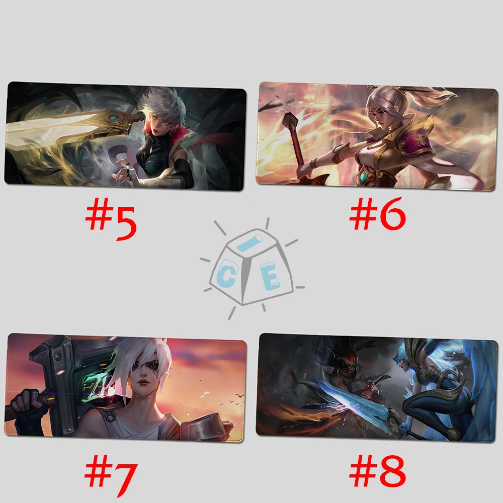 Riven the Exile LOL Series Keycap Set, 127 Tasten PBT Für Mechanische ...