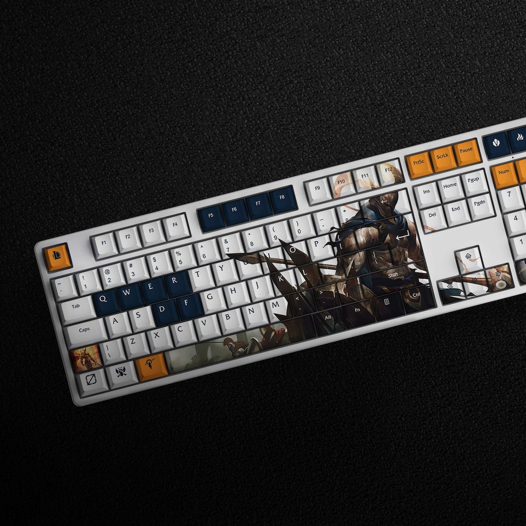 Pantheon - the Unbreakable Spear Keycap Set, 140 Keys PBT for ...