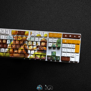 Nunu & Willump - the Boy and His Yeti Series Keycap Set, 112 Keys PBT ...