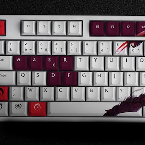 Zed - the Master of Shadows Lol Keycap Set, 140 Keys PBT Profile Cherry ...