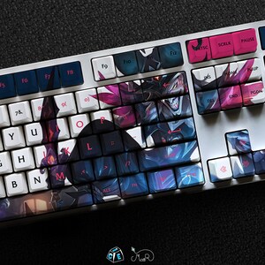 Shaco - the Demon Jester LOL Series Keycap Set, 127 Keys PBT for ...