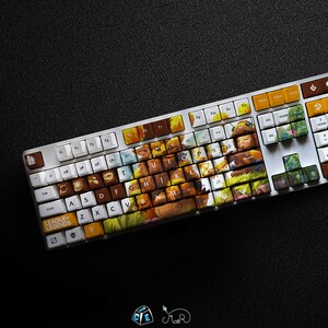 Nunu & Willump - the Boy and His Yeti Series Keycap Set, 112 Keys PBT ...