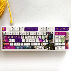 Kayn - the Shadow Reaper LOL Series Keycap Set, 127 Keys PBT for ...