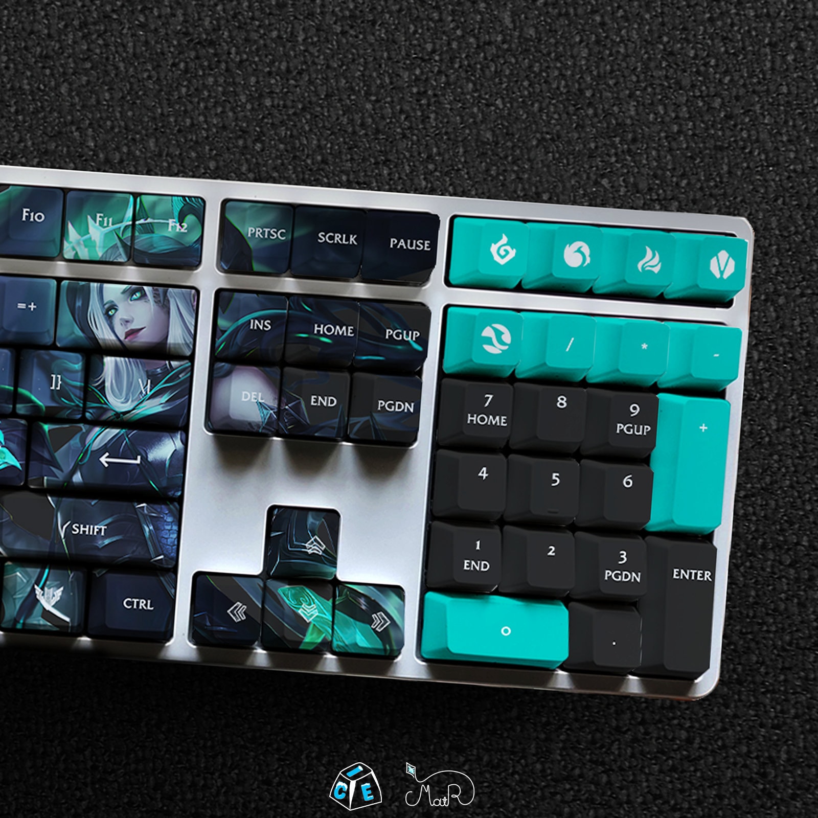 Shyvana the Half-dragon LOL Series Keycap Set 112 Keys PBT - Etsy UK