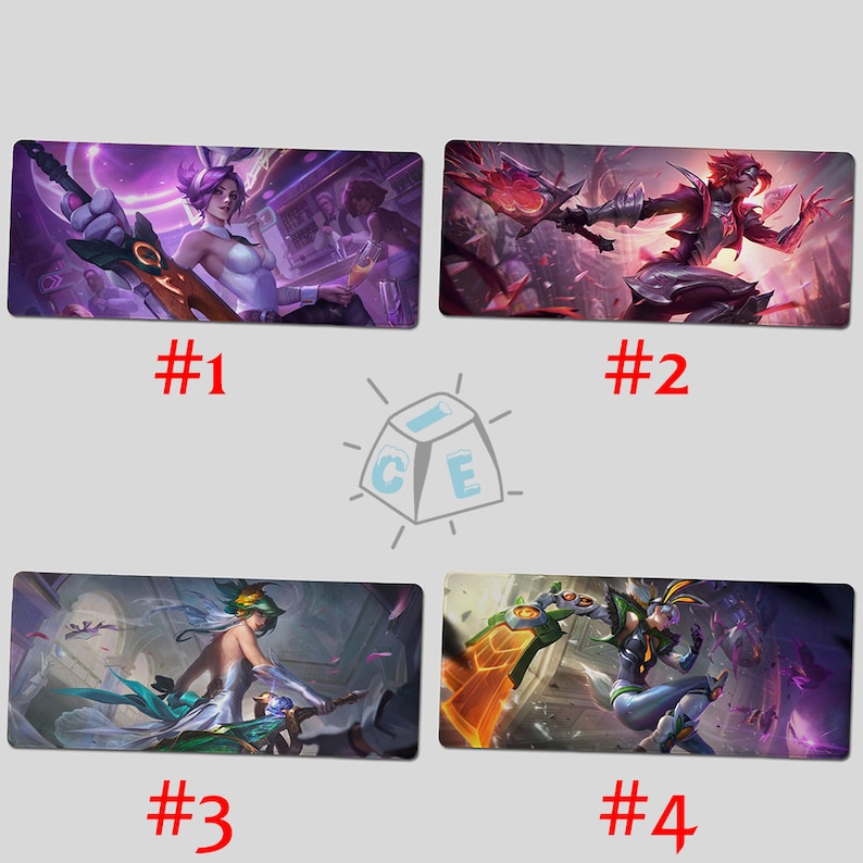 Riven - the Exile LOL Series Keycap Set, 127 Keys PBT for Mechanical ...