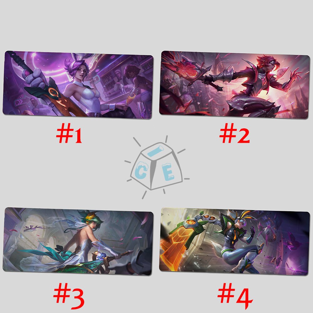 Riven the Exile LOL Series Keycap Set, 127 Keys PBT for Mechanical ...