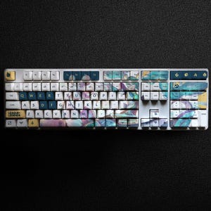Sona - Maven of the Strings LOL Series Keycap Set, 127 Keys PBT for Mechanical Keyboard OEM ...