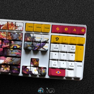 Viego the Ruined King LOL Series Keycap Set 112 Keys PBT - Etsy