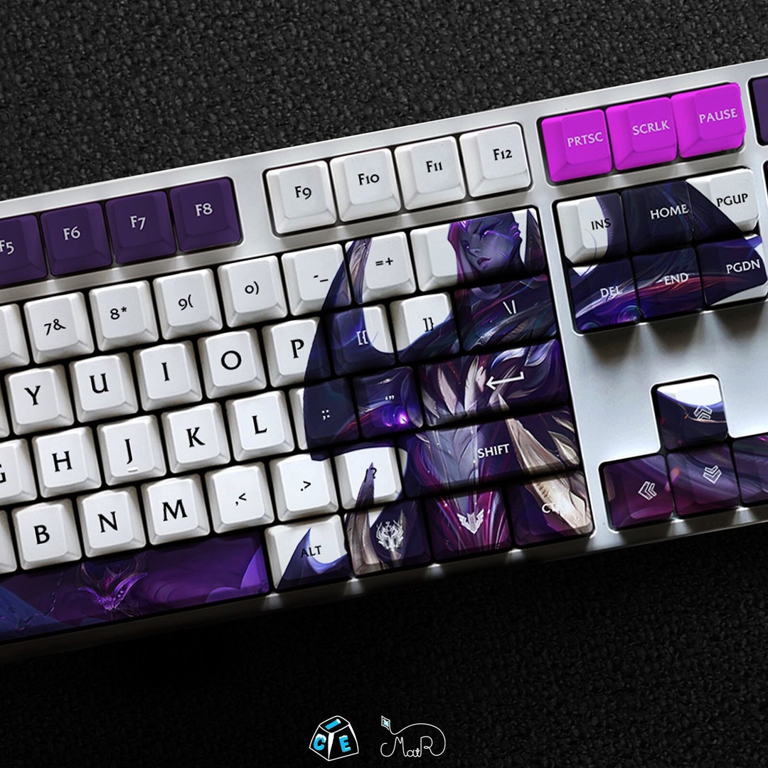 Bel'veth - the Empress of the Void Series Keycap Set, 127 Keys PBT for ...