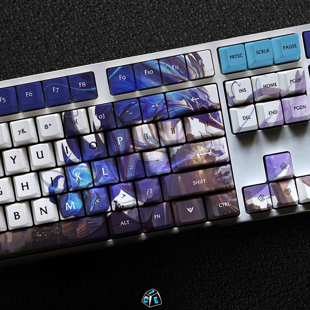 Porcelain Protector Aurelion Sol - the Star Forger Lol Keycap Set, 127 ...