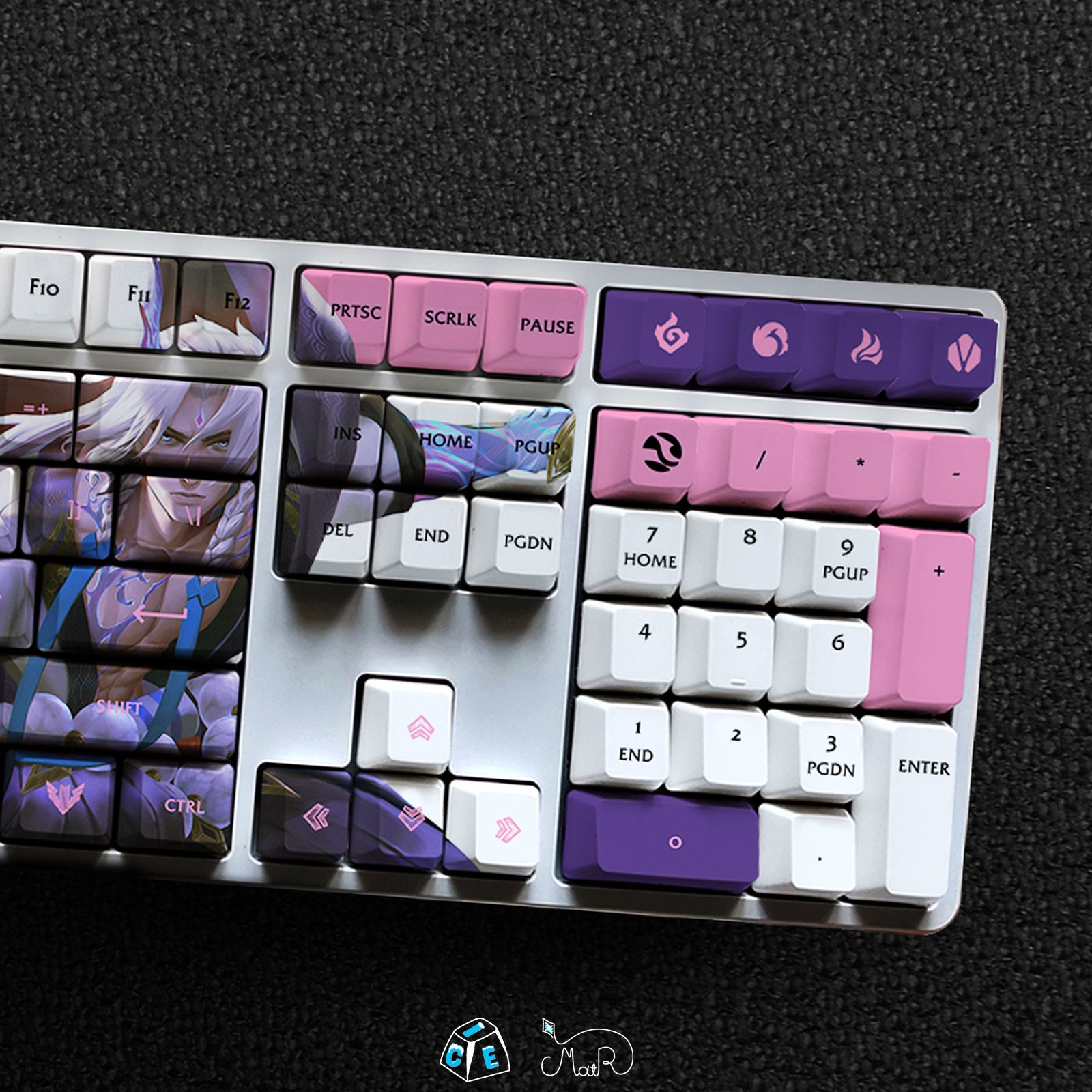 Yone the Unforgotten LOL Series Keycap Set 112 Keys PBT for - Etsy