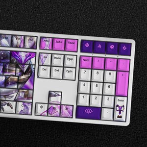 Shaco - the Demon Jester Lol Keycap Set, 147 Keys PBT Profile Cherry ...