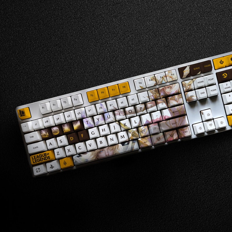 Lux the Lady of Luminosity LOL Series Keycap Set PBT for - Etsy