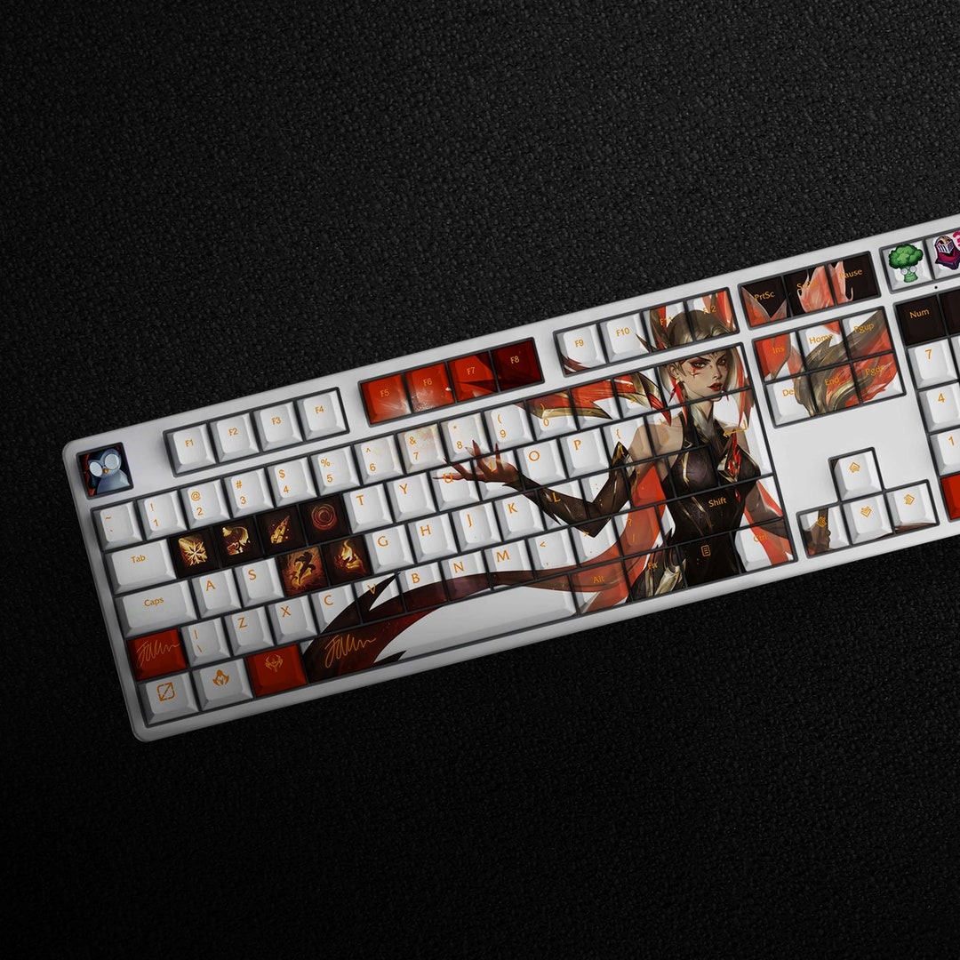 Risen Legend Leblanc - Hall of Legends Skin Lol Keycap Set, 140 Keys ...