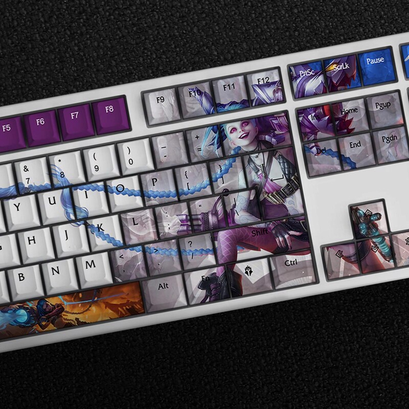 Jinx Keyboard Keycaps - Etsy Canada