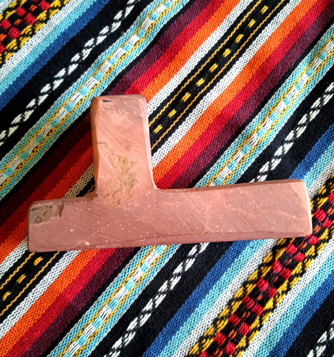CATLINITE STONE Native American Pipe - Etsy