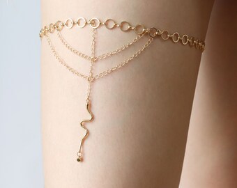 Leg Chain - Etsy