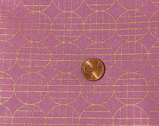 Fabric Moda Ruby Star Stellar Metallic Gold Stripe Zip Kiss RS1005 M32 ...