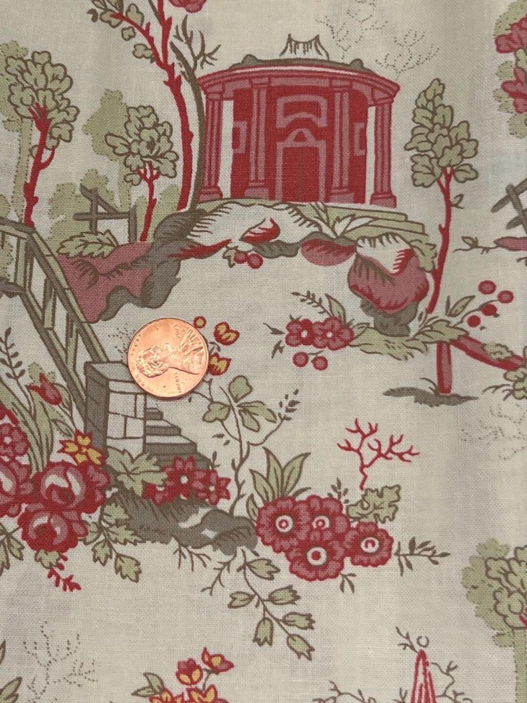 Jardin De Fleurs by French General for Moda 100% Cotton. Sold by the 1/ ...