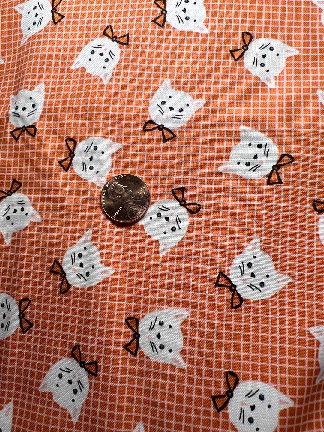 Sweet Tooth Kitty by Elea Lutz for Poppie Cotton. 100% Cotton. Sold by ...