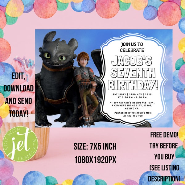 How to Train Your Dragon - Etsy