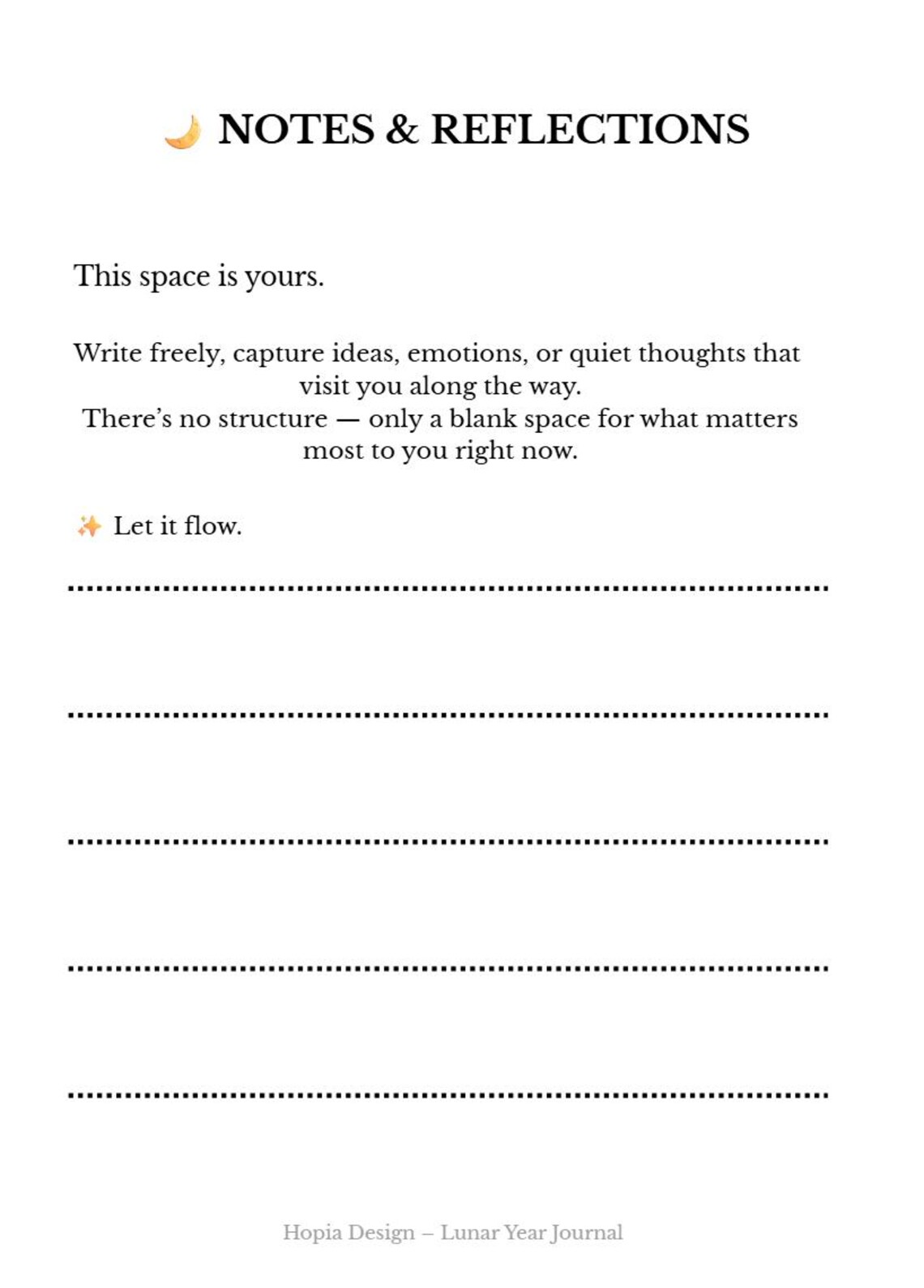 2026 Moon Planner – Lunar Cycle Guided Workbook for New Year Goals ...