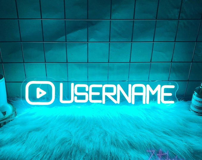 Personalized Custom Twitch Style Name Plate, Streamer Gift, Desk Sign ...